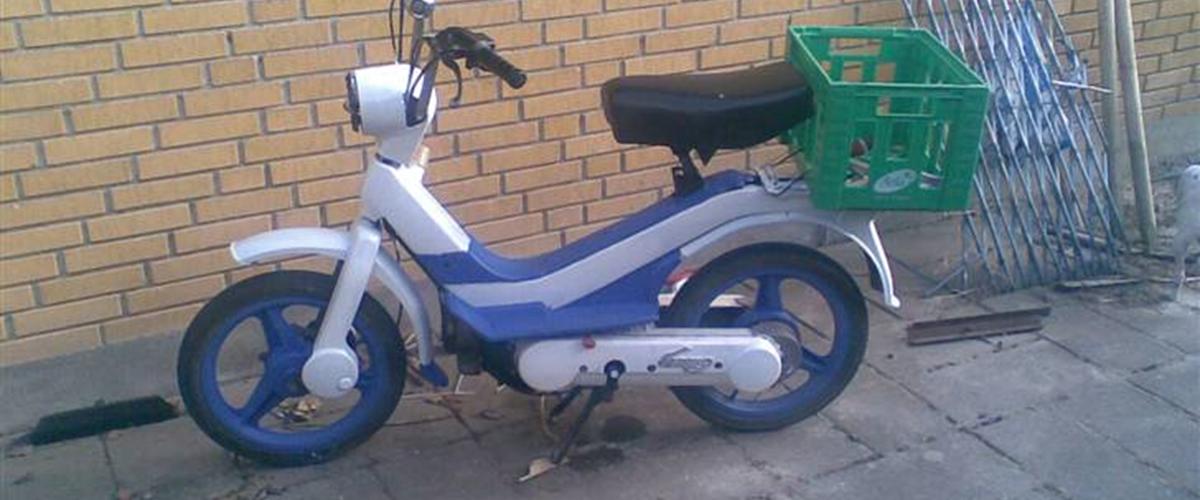 Piaggio grillo SOLGT!!! - 1994 - det er en hjemme lavet udstød...
