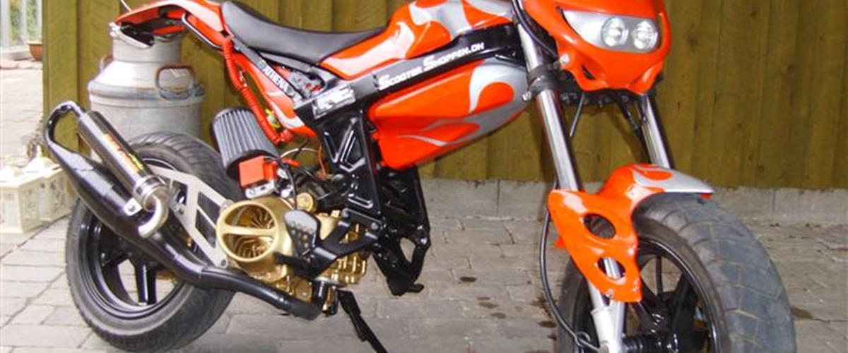 Suzuki Street Magic (custom) - 2003 - Nye lejer i hele motoren samt...