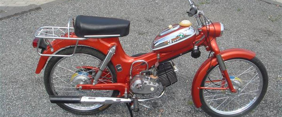 Puch MS 50 Super - 1977 - en ret sjælden model med den ...
