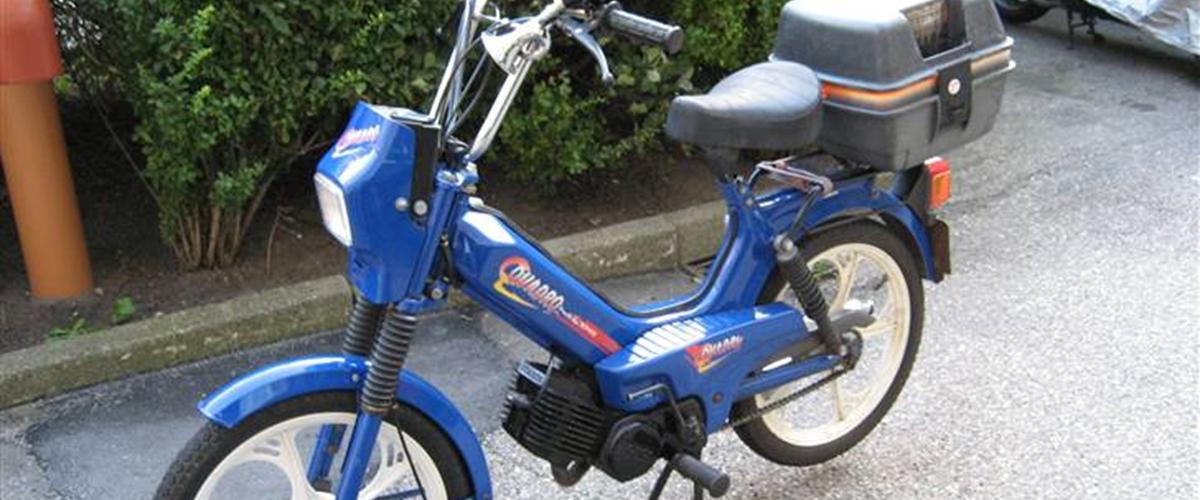 Tomos Quadro 45 - 1996 - En ud af få 45 tomos i dk ...