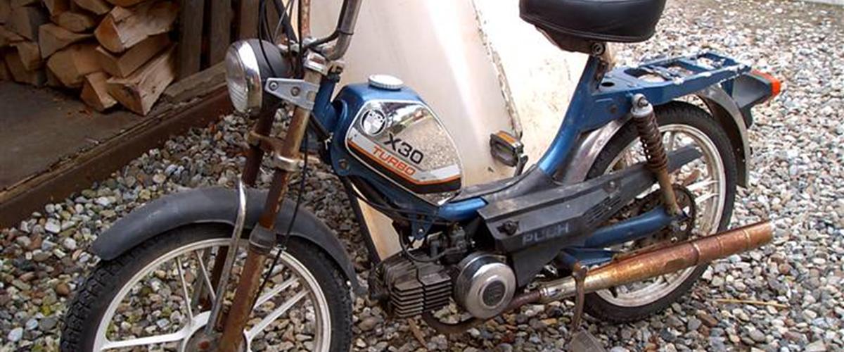 Puch x30 turbo - 1976 - jeg er den heldige ejer af de...