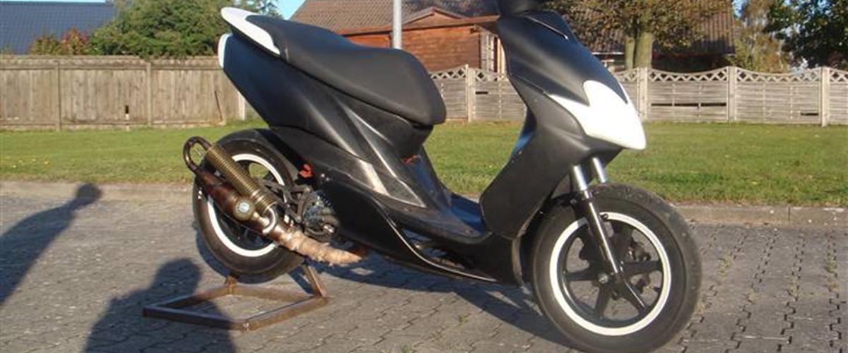 Yamaha Jog R Evo2 LC Byttet! - - - Den går bare godt i motore...