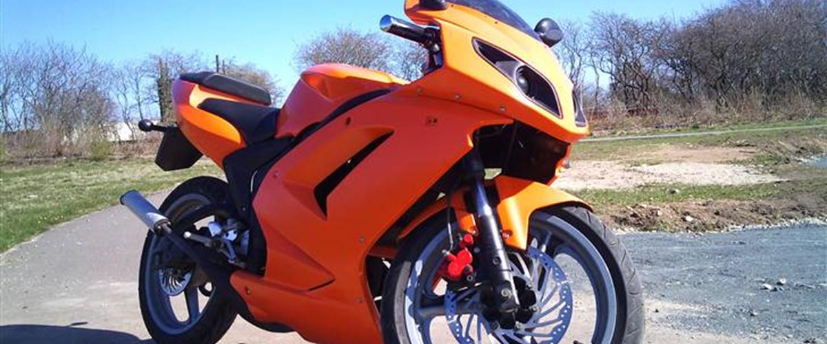 Rieju matrix rs 2 "SOLGT" - 2003 - næh eller jo den er smuk i si...