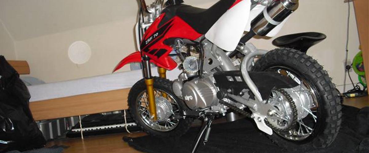 Kayo sælges 2500kr zrf 70 - 2010 - Motorcyklens mål: ca.1302x581...