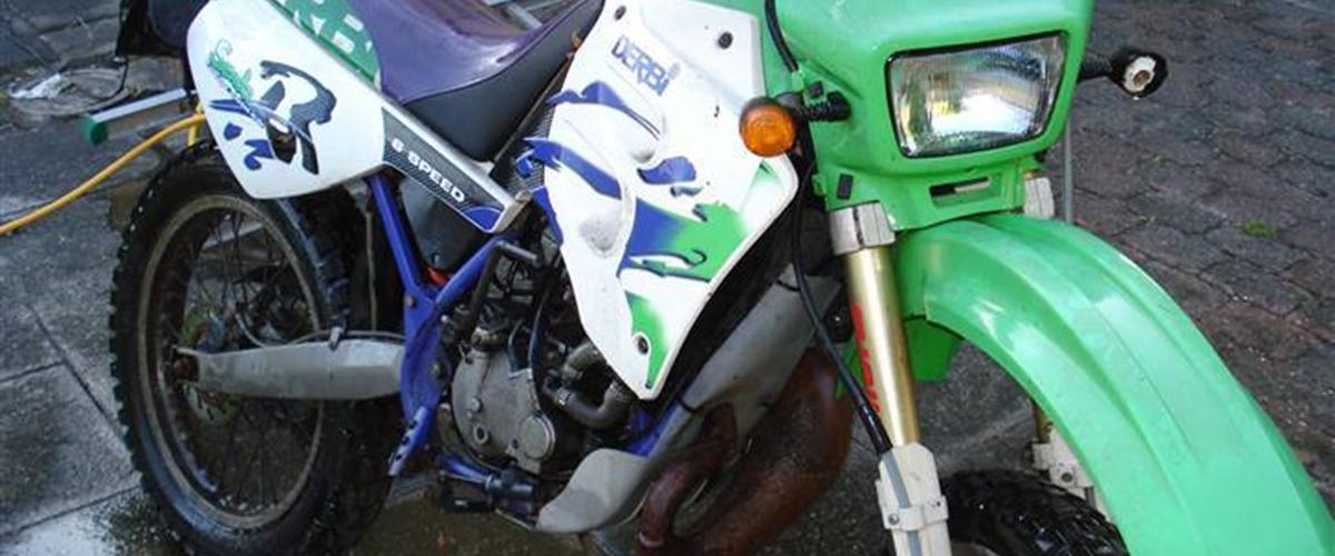 Derbi senda r solgt - 1994 - og den er sku fin kun en lill...