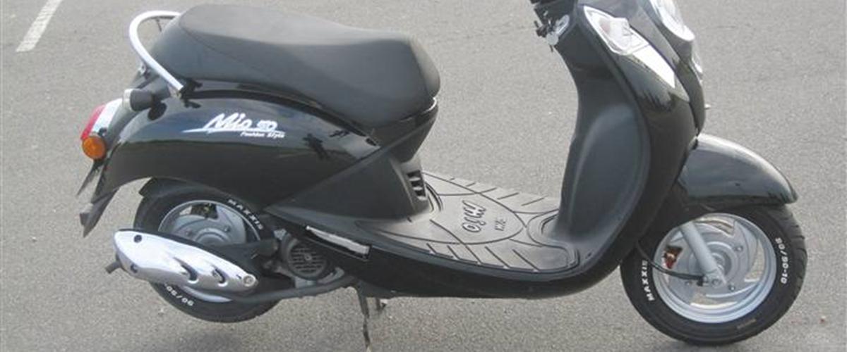 Sym Mio 50 - 2008 - Scooterens første registrerin...