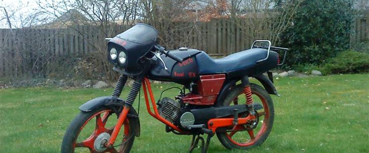 Puch Imola 1985 - Byttet - - lys virker ikke pt. da jeg ha...