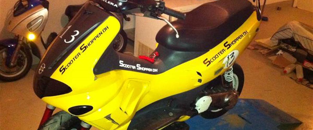 Gilera Runner SP LC DMU Solgt - 2002 - Den er købt af Vicki Rathje L...