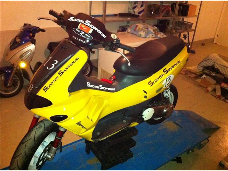 Gilera Runner SP LC DMU Solgt - 2002 - Den er købt af Vicki Rathje L...