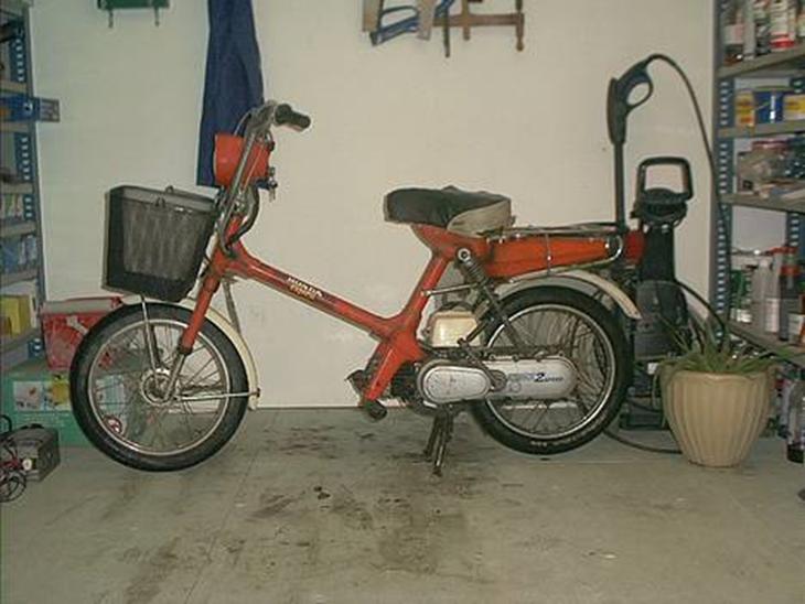Honda express - 1979 - den har meget dårligt optræk....