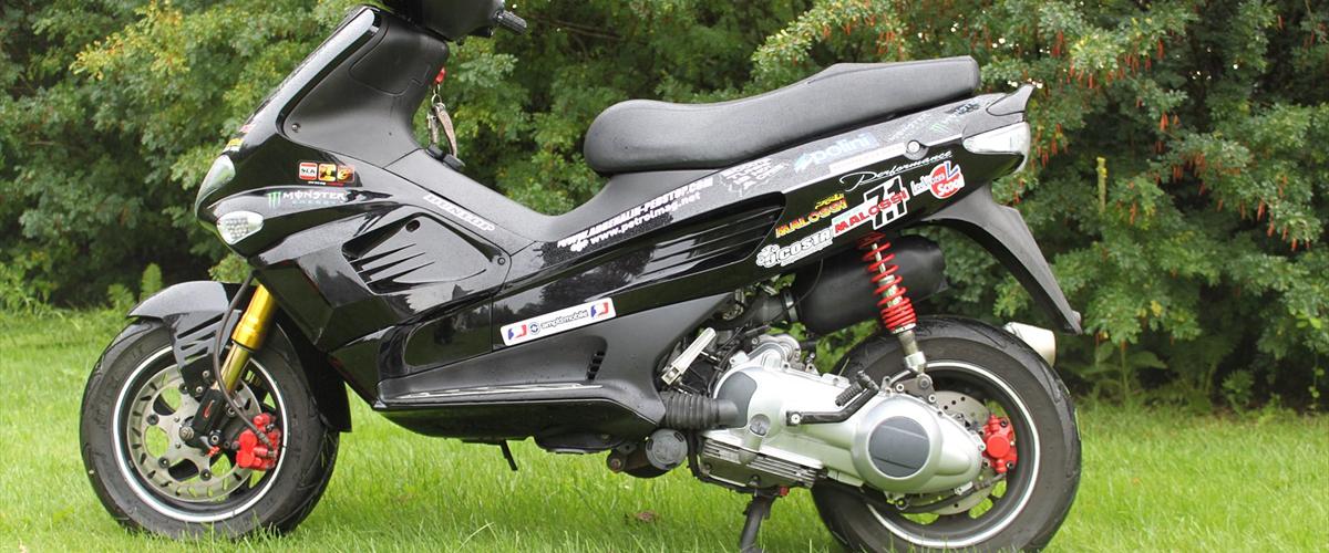 Gilera Runner Kûbler Racing - 2002 - bruges som hverdagsmaskine t...