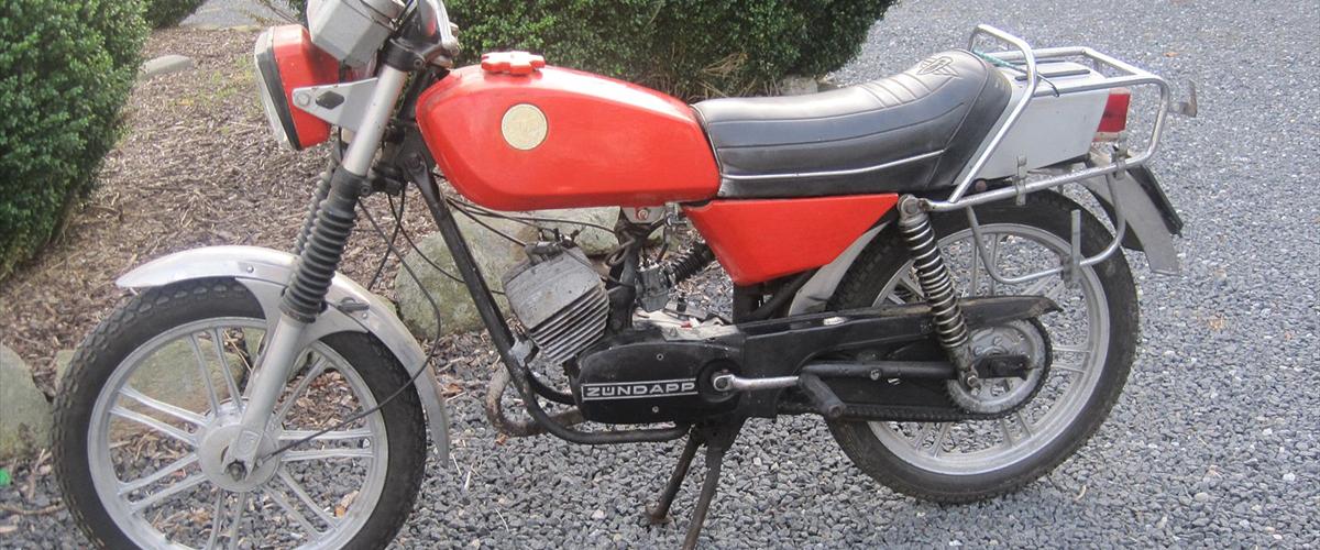 Veteraner zündapp cs 25 - 1981 - jeg købte denne knallert af e...