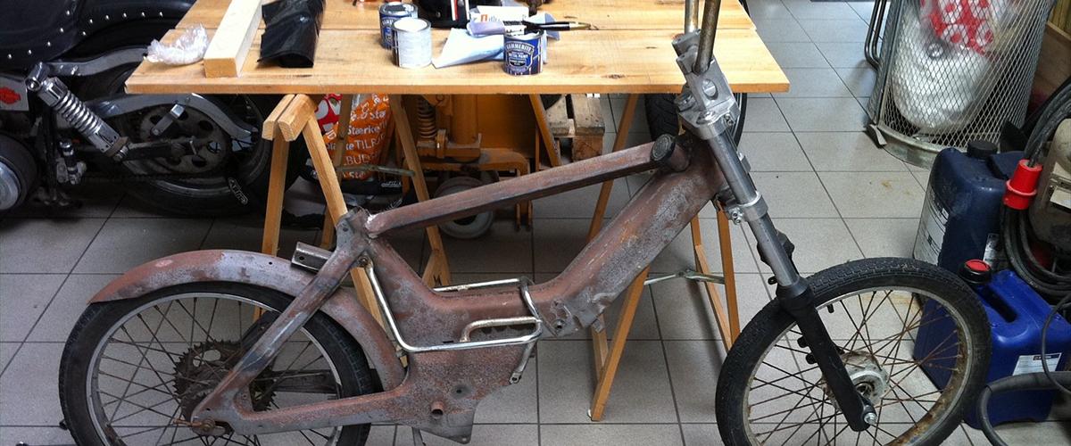 Puch Maxi Custom - 2012 - det er den første knallert je...