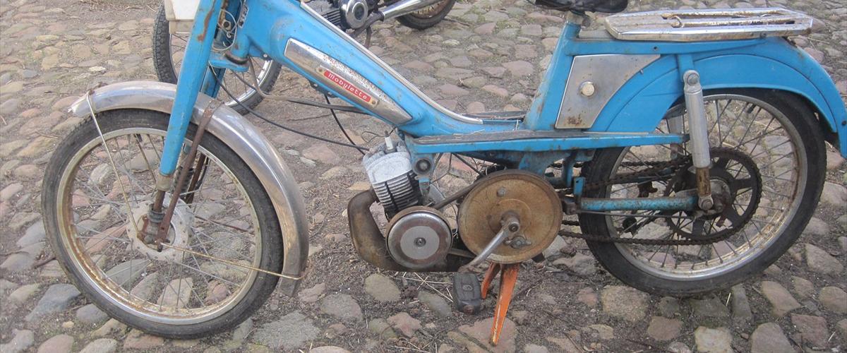 Motobecane mobylette - 1977 - dette er en tysk mobylette, d...