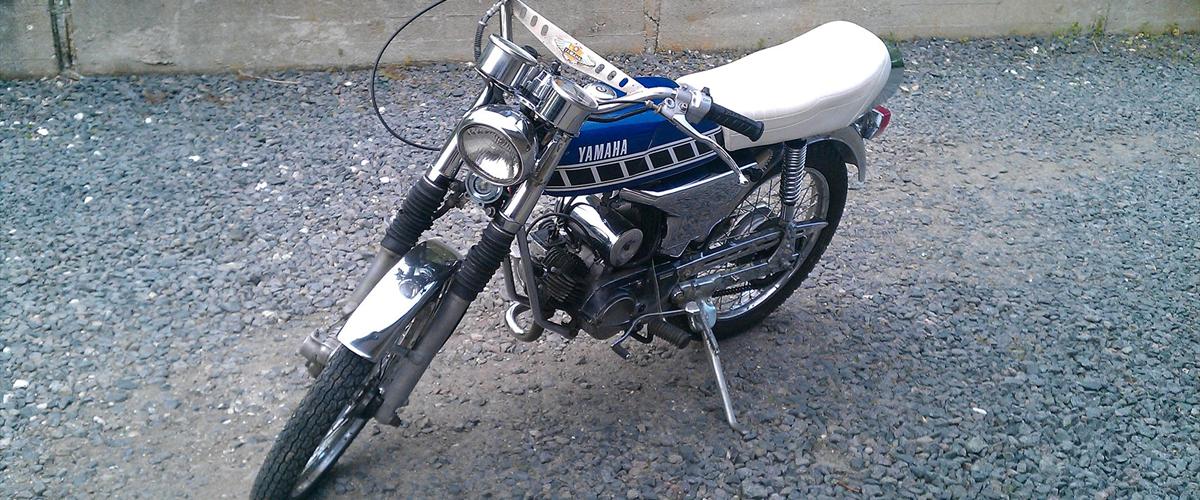 Yamaha FS1 4 Gear - 1976 - Desværre er der lidt rust his...