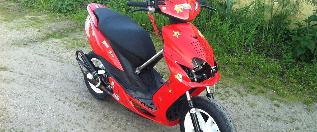 Yamaha jog r - - byttede min dejlige runner væ...