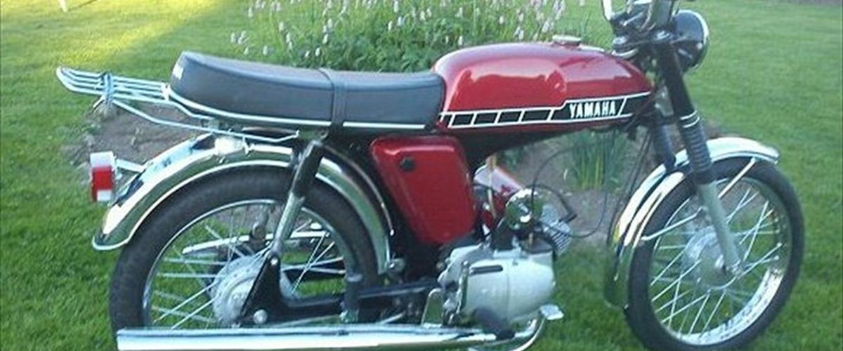 Yamaha FS1 k1 - 1975 - En knallert jeg har for sjov....