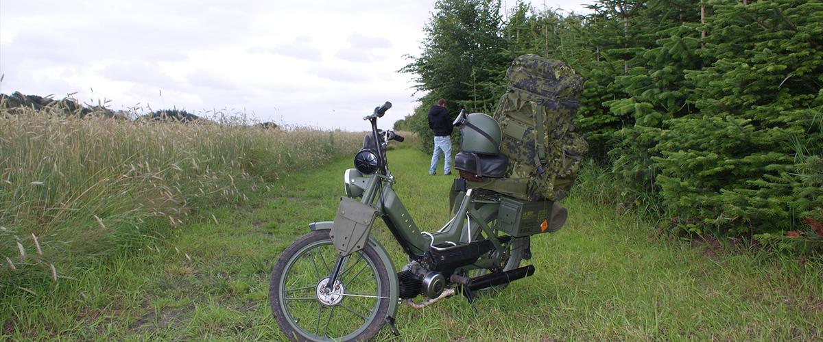 Puch Maxi Army The General - 1980 - En mig og min storebror har l...