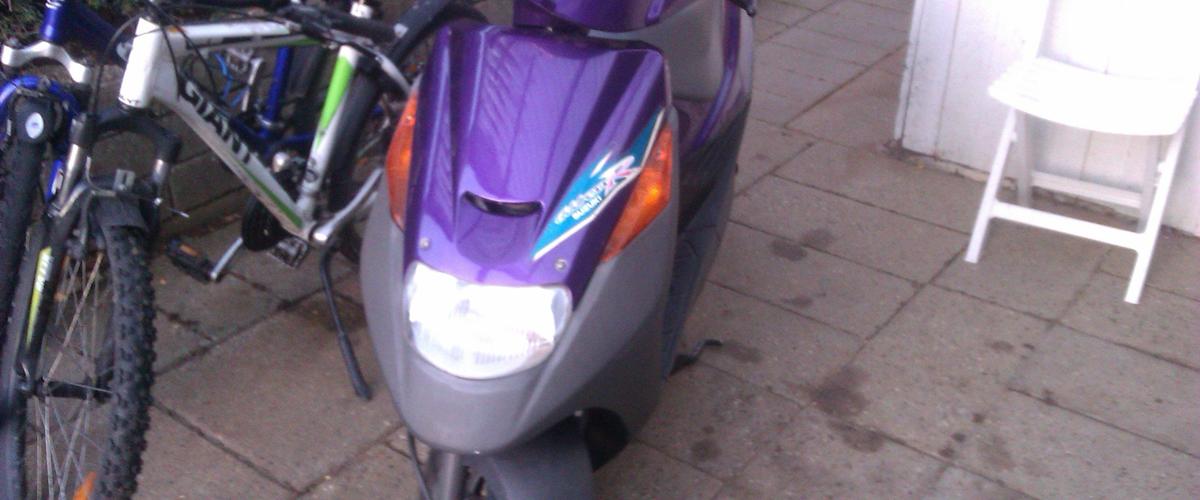 Suzuki Address R AP 50 (AC SD) - 1996 - Køre suverænt de 70 km/t lyde...