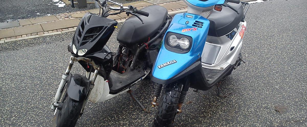 Yamaha booster - 1992 - ja det er jo en booster den ...