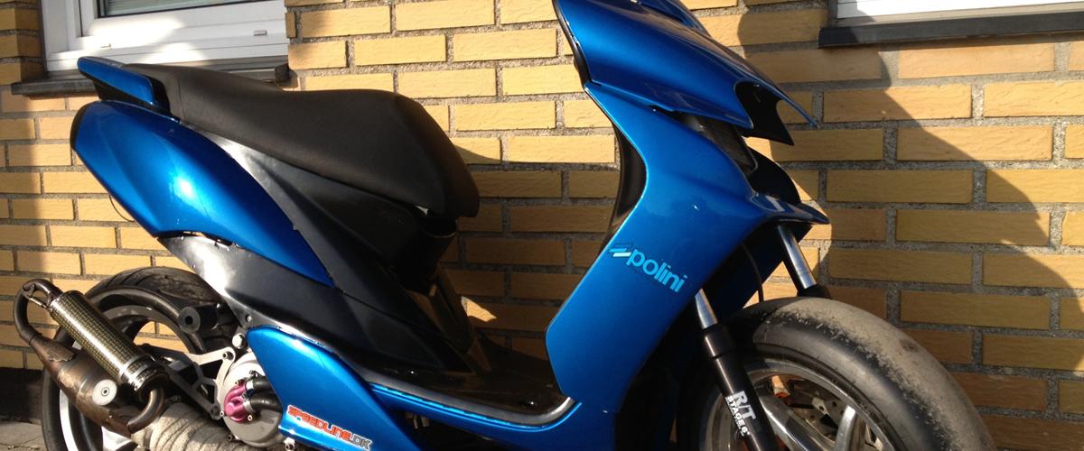 Yamaha Jog RR (The blue racer) - 2010 - Lækker Jog RR