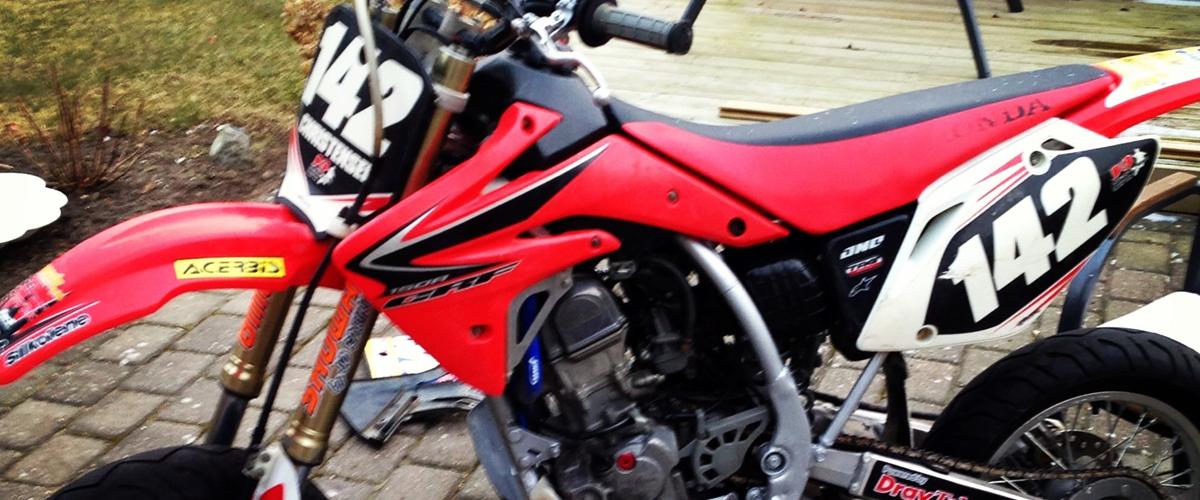 Honda CRF 150R motard - 2007 - Har selv lavet den om til mot...