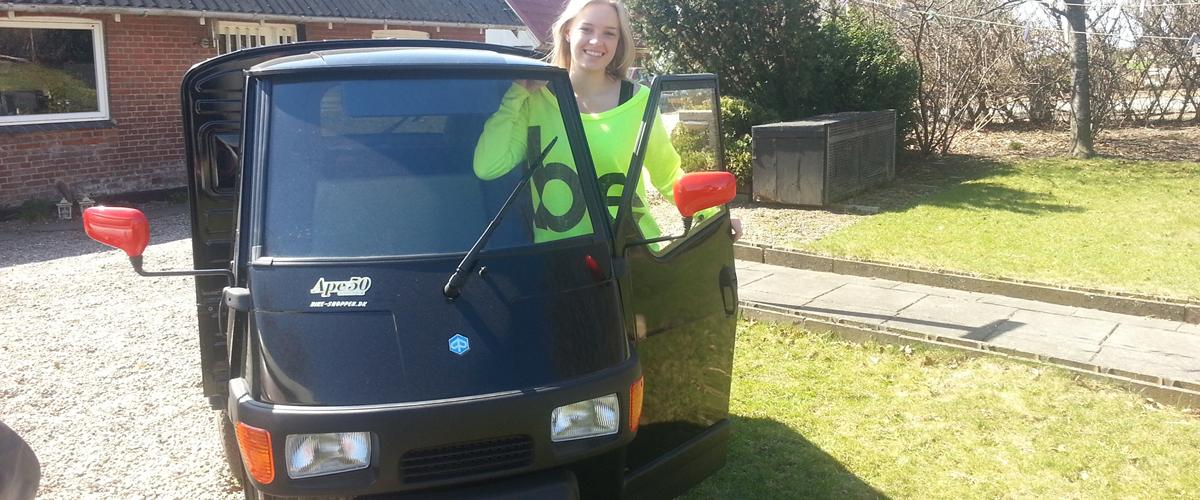 Piaggio Ape Van 50 - 2013 - Jeg har denne da jeg, grundet...