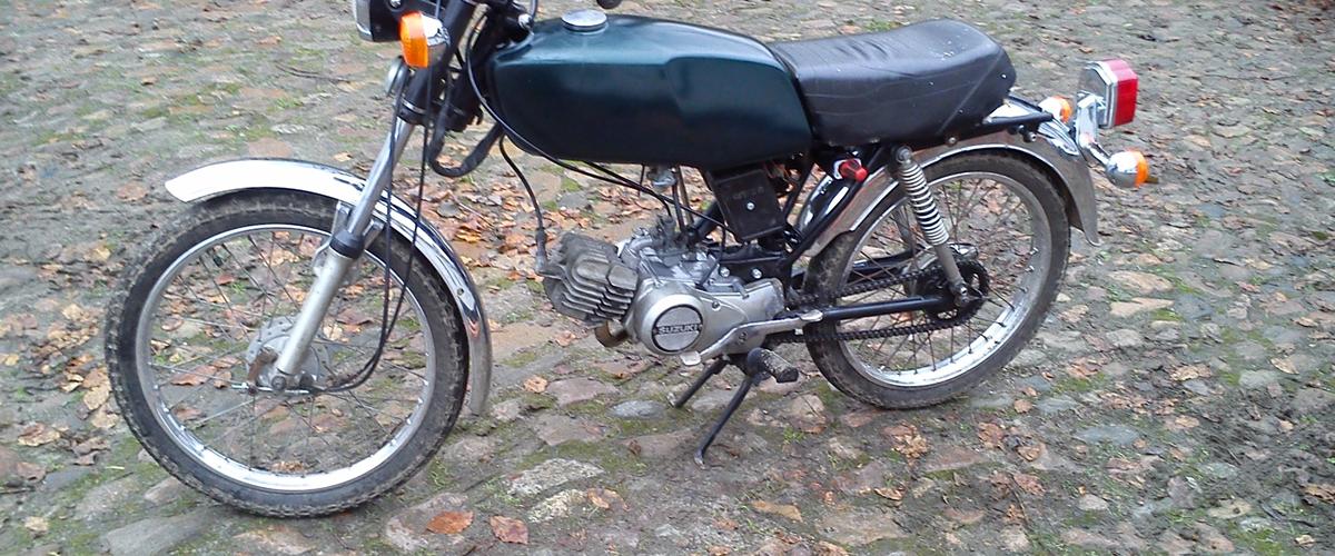 Suzuki dm50 - 1994 - en gennemført knallert restau...