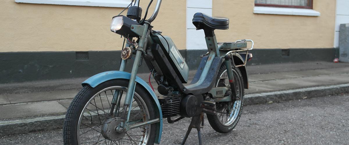 Veteraner Jawa Babetta 210 - 1985 - Starter og kører, og automatg...