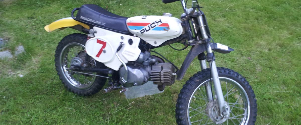 Puch Magnum X - 1974 - Meget lavt gearet 12/52 (me...