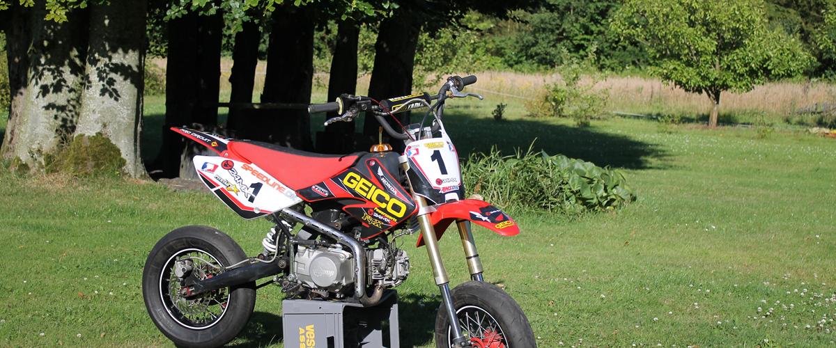 Pitstar Stomp YX 140 cc CFR 70 - 2013 - Den er importeret fra England...