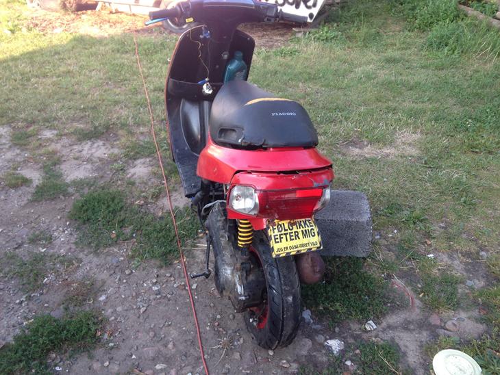 Piaggio Old Zip - 1995 - Meningen er den skal blive ti...