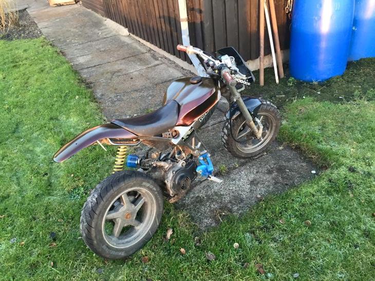 Suzuki street magic - 2002 - Skjoldene er lavet standart i...