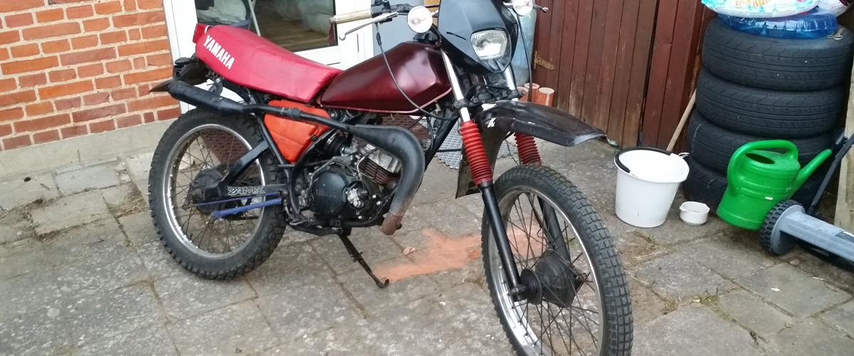 Yamaha DT 50 MX SOLGT - 1989 - Lækker maskine :) sjov at kør...