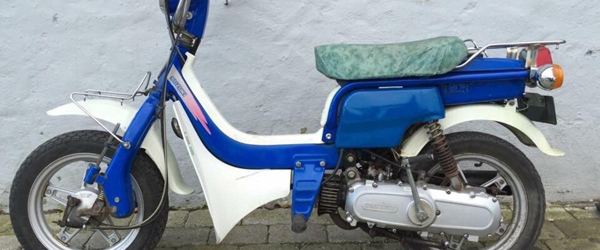 Suzuki FZ50 - 1985 - Den de 40 km/t og der er helt...