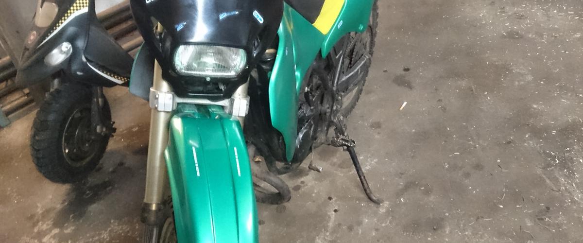 Suzuki Rmx 50 solgt - 1997 - original udstødning den køre ...