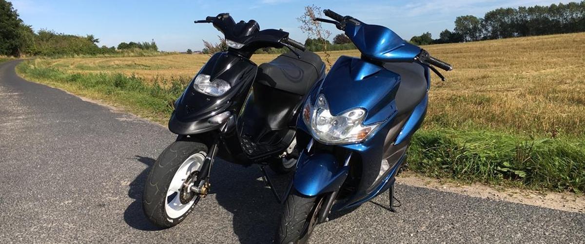 Yamaha Jog R - 2005 - køre altid med en klud i hjel...