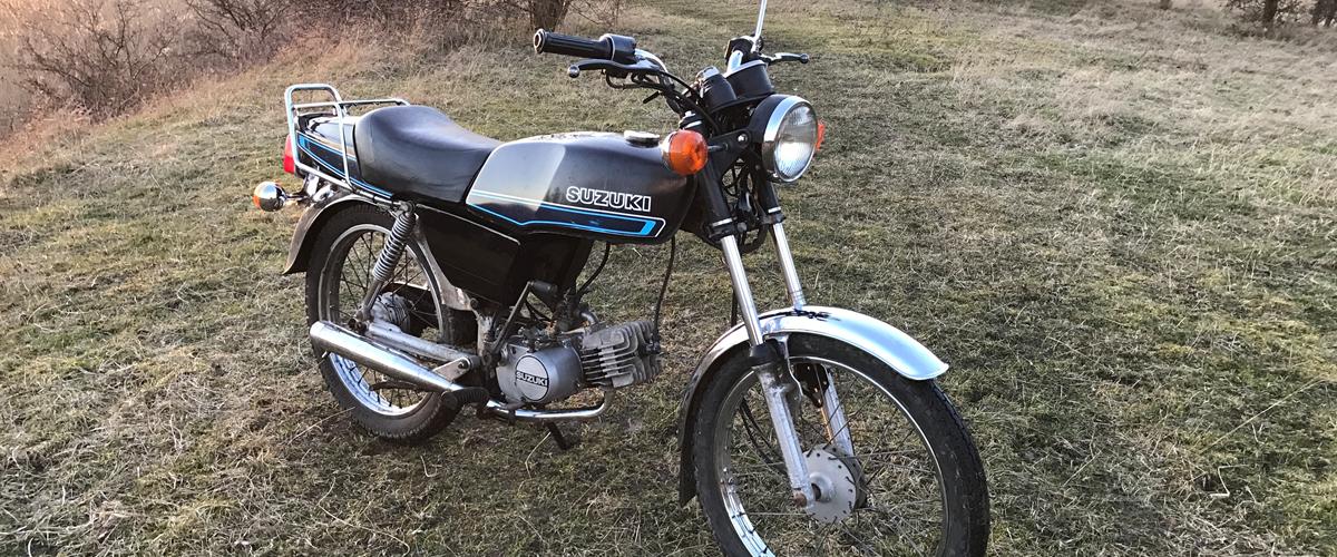 Suzuki Dm50 - 1985 - Jeg søgte en gammel knallert ...