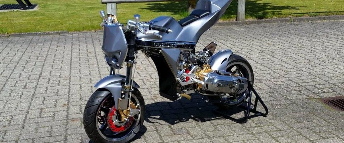 Suzuki Street Magic LC TD custom (solgt) - 2001 - Tilsalg 22.5k