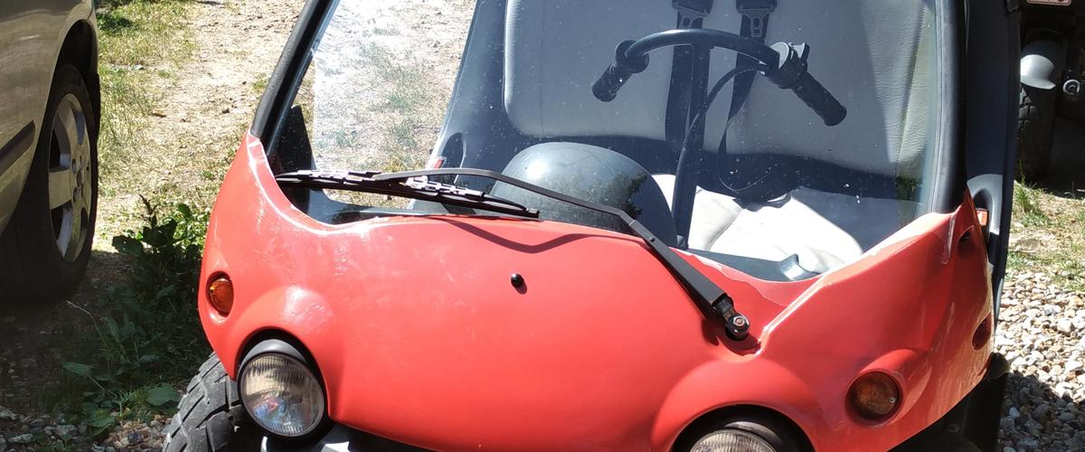 Scootcar Secma FunTech 50 - 2002 - det er den perfekt 45´er knal...