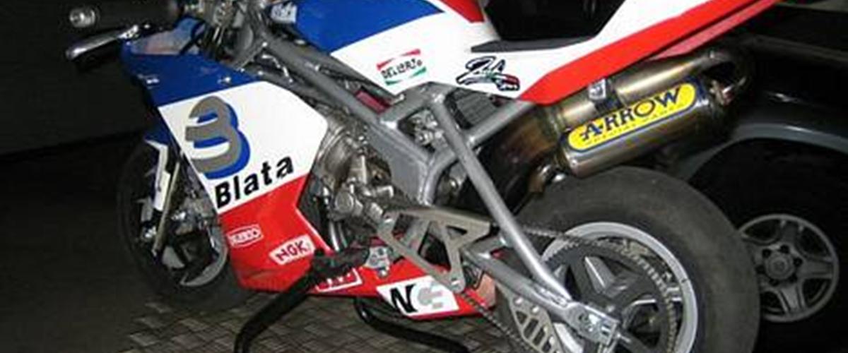 MiniBike Blata Elite 14 WRS - 2005 - Den er stadig svær at holde n...