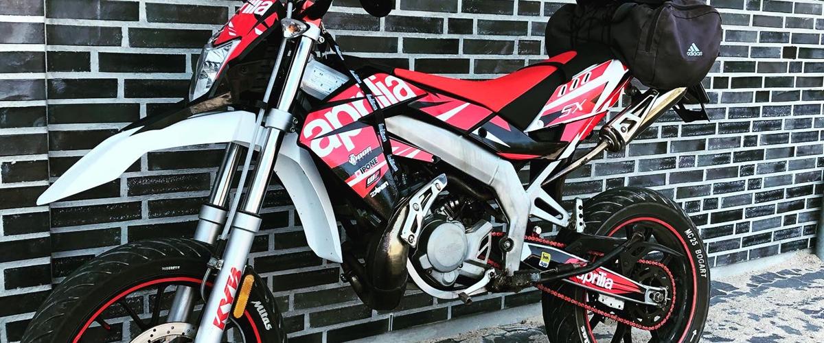 Aprilia SX 50 "MONA" - 2016 - Kørt 3088, speedo begyndte at...