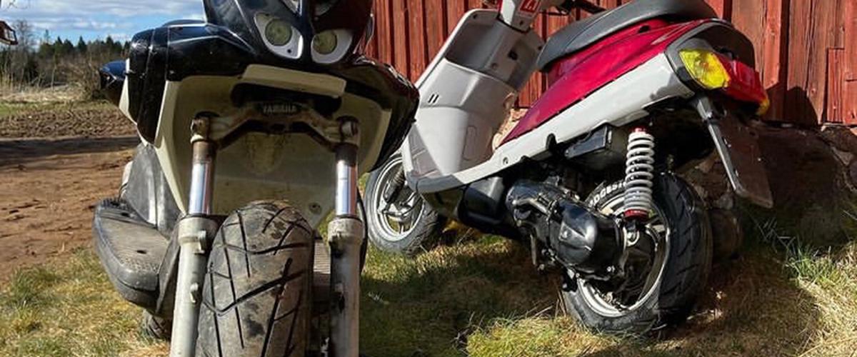 Yamaha Slider (Stunt MBK) - 2004 - Knallerten køre 37 med Leovin...