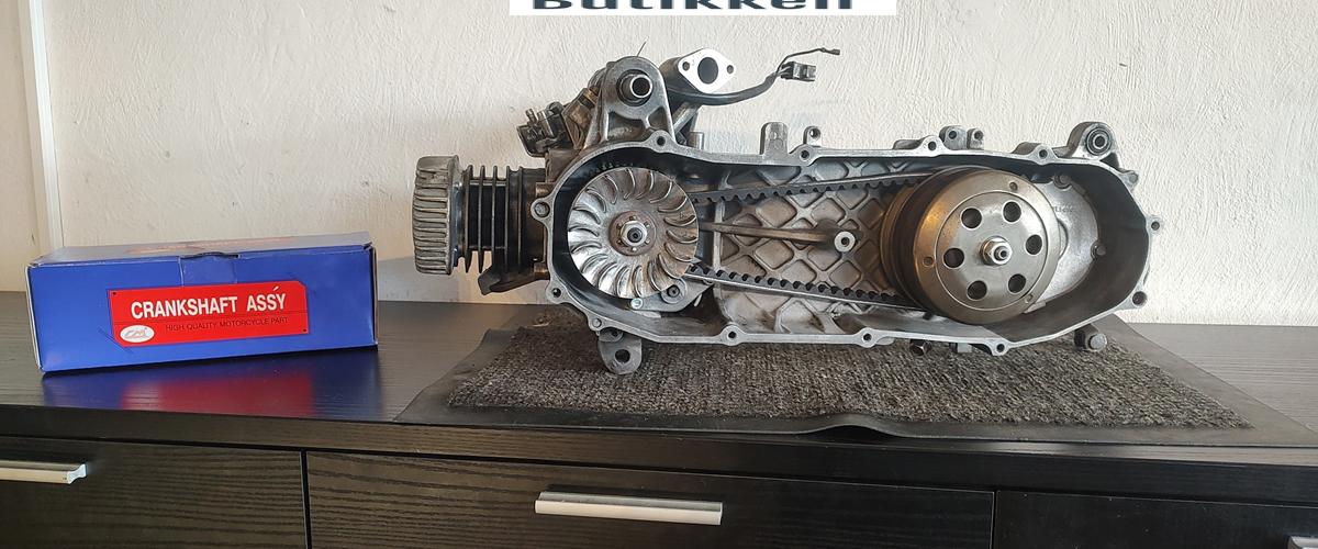 SOLGT Nyrenoveret PGO G-max motor 50cc STD med ny krumtap mv. - kr ...