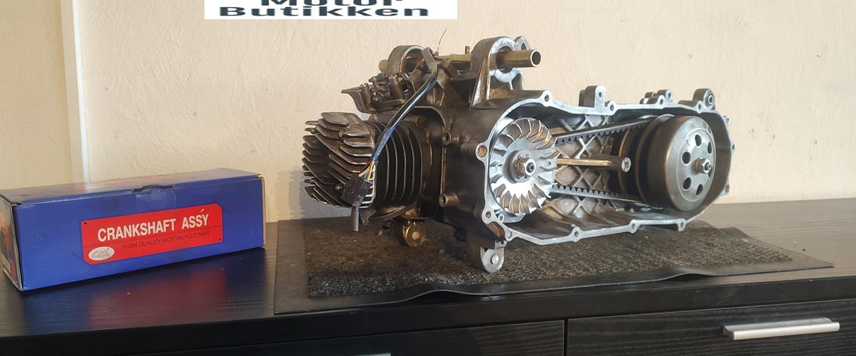SOLGT Nyrenoveret PGO-motor STD 50cc med ny krumtap mv - kr. 3500 ...
