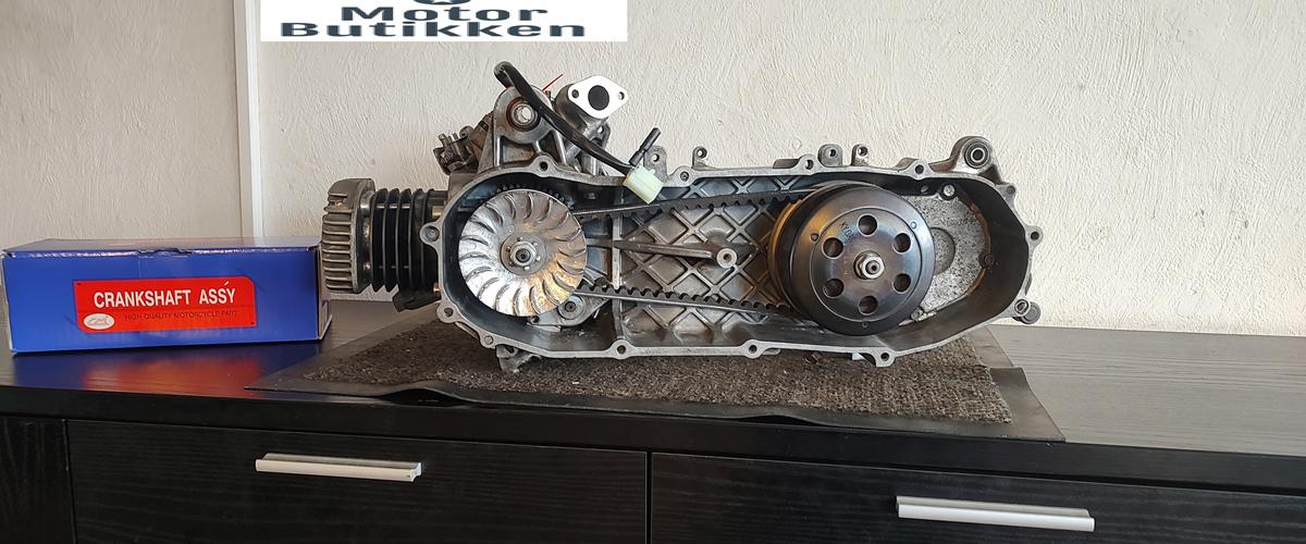 SOLGT Nyrenoveret PGO-motor STD 50cc med ny krumtap og stator - kr ...