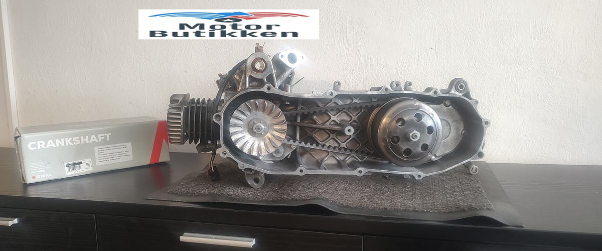 SOLGT Nyrenoveret PGO G-max motor 50cc STD med ny Athena krumtap mv ...
