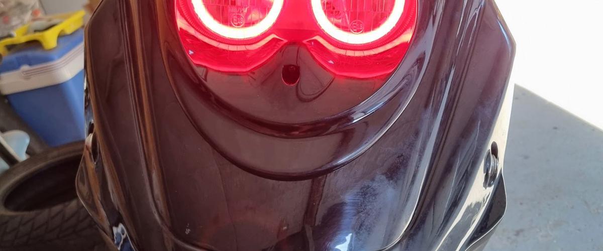 PGO Hot 50 bad eyes - kr. 200 - brugte styling