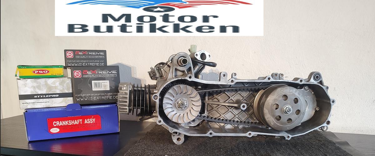 SOLGT Fuldstændigt nyrenoveret PGO-Motor 50cc STD næsten alt er nyt ...