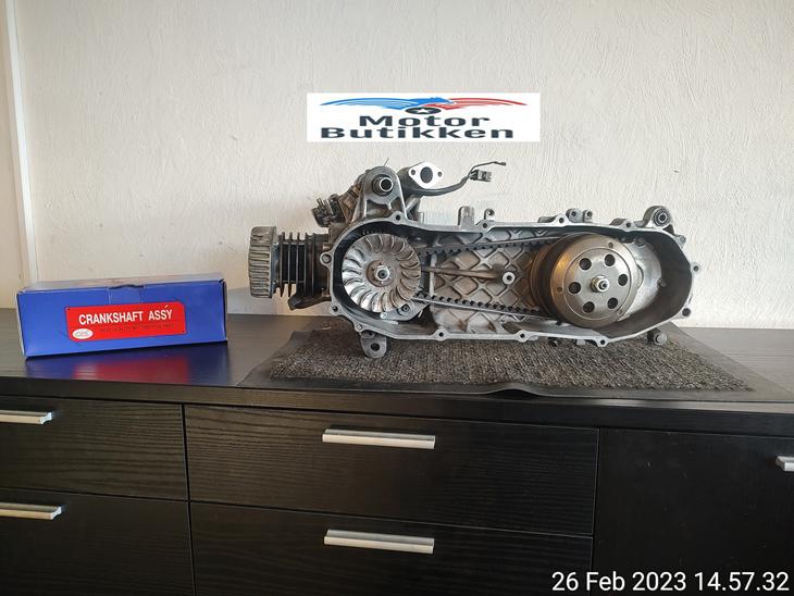 SOLGT Nyrenoveret PGO G-max motor 50cc STD med ny krumtap mv. - kr ...